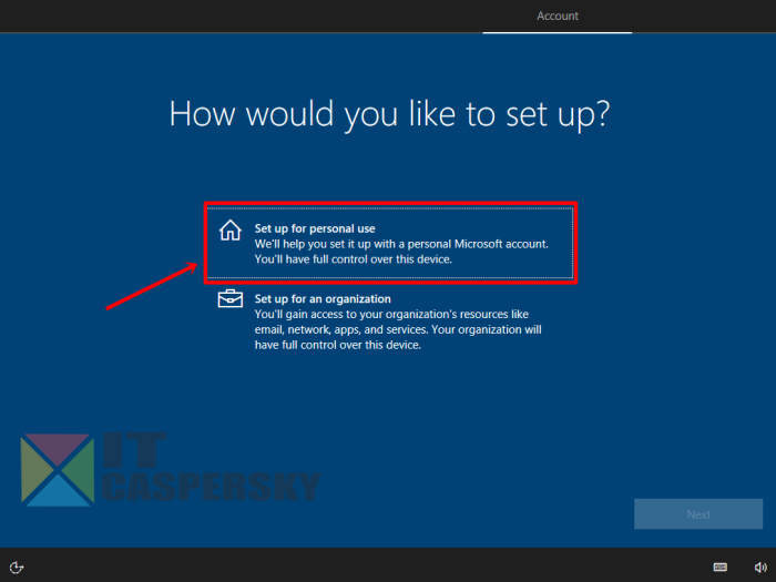 วิธีการการติดตั้ง Windows 10 สอนที่ละขั้นตอน - IT Caspersky